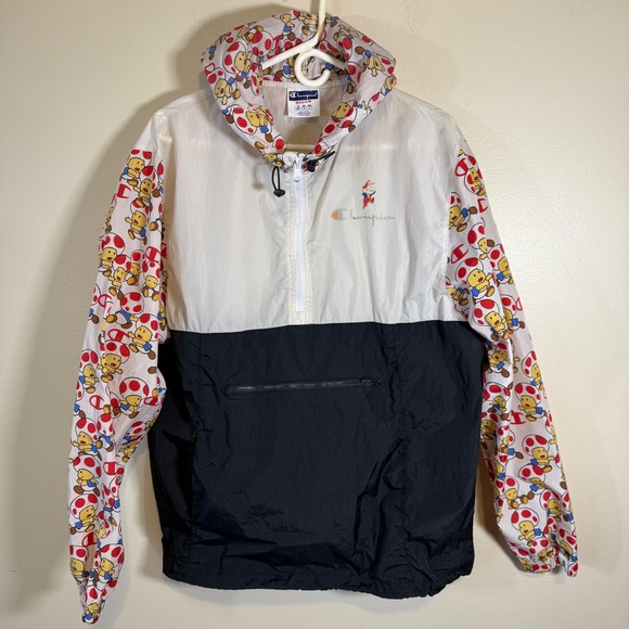 Champion | Jackets & Coats | Rare Champion X Super Mario Nintendo ...